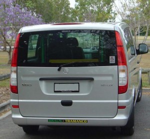 Mercedes Benz Vito Rear View.preview | Tramanco